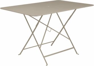 Fermob [GEBRAUCHT] B-Ware Fermob Bistro Klapptisch Gartentisch Tisch Esstisch Bistrotisch 117x77cm Muskat