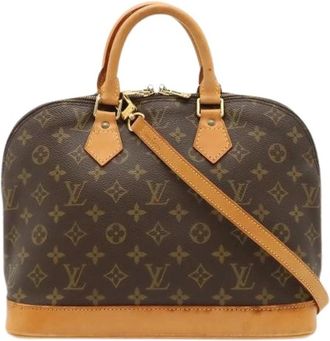 Louis Vuitton Pre-owned Sac Alma Monogram - Femme - Pre-owned - Brun - Taille: ONE Size
