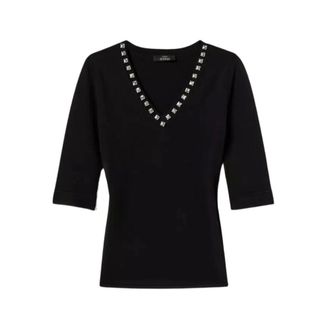 Twinset Damen, Strickwaren, Schwarzk, XSGr&ouml;&szlig;e
