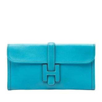 Herm&egrave;s Pre-owned Jige Elan 29 - Femme - Pre-owned - Bleu - Taille: ONE Size