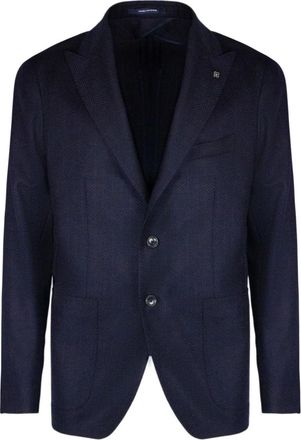 Tagliatore Homme, Vestes, Bleu, Taille: 3XL Tailored Jacket