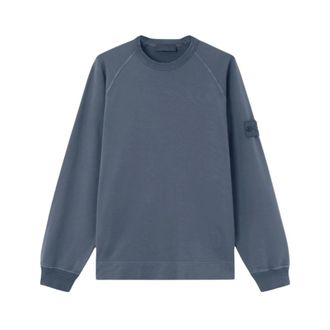 Stone Island Homme, Sweatshirts et sweats &agrave; capuche, Bleu, Taille: 2XL Ghost Logopatch Sweater