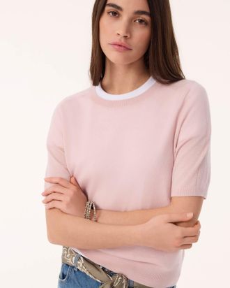 Kujten T-shirt cachemire uni - T-Shirt Salia