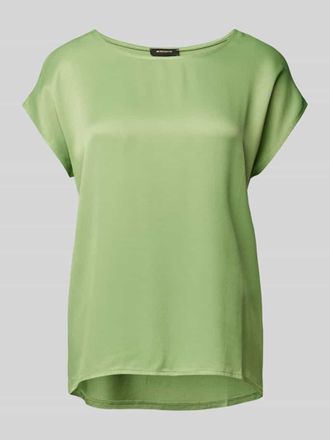 More & More T-Shirt mit U-Boot-Ausschnitt