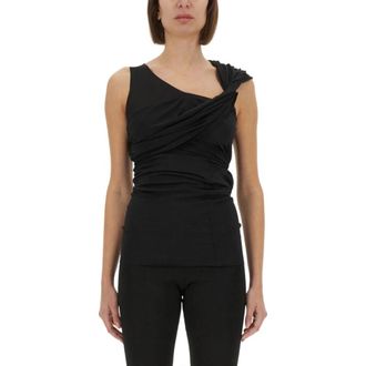 Rick Owens Sahara Top - - Tops - Damen - Schwarzk - L