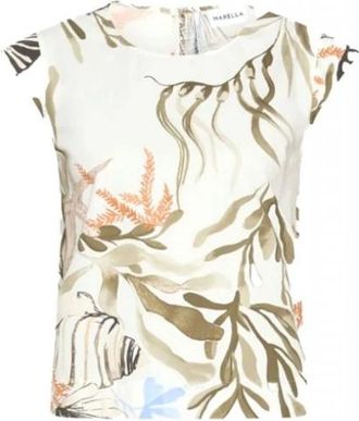 Marella Femme, Blouses et Chemises, Multicolore, Taille: 48 FR Marella - Hauts