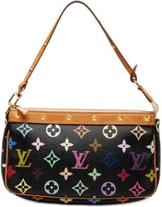 Louis Vuitton Pochette Accessoires Pre-owned - Femme - Pre-owned - Noir - Taille: ONE Size