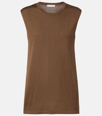 The Row Top Omima aus Seide