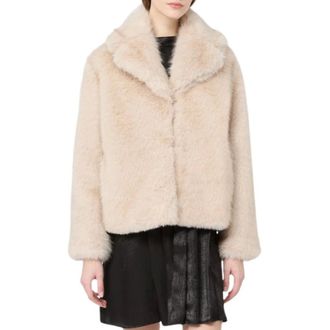 Max Mara Manteau en maille - Femme - Vestes - Beige - Taille: 32 FR