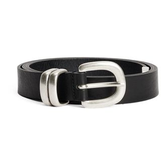 By Malene Birger Leder G&uuml;rtel Zoilo - - Accessories - Damen - Schwarzk - ONE SIZE
