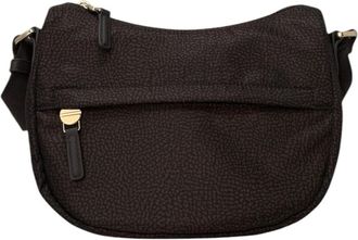 Borbonese Borsa Luna XS - - Bags - Damen - Braun - ONE SIZE