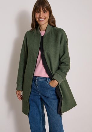 Cecil Wollmantel CECIL, Damen, Gr. XXL (46), gr&uuml;n (shadow khaki), Stoff, Oberstoff: 72% Polyester, 25% Wolle, 3% Polyacryl. Futter: 100% Polyester, unifarbe