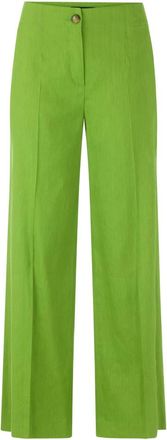 Marc Cain Femme, Pantalons, Vert, Taille: 38 FR Waukee Wide Pantalons