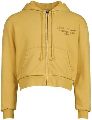 Acne Studios Sweatshirt droit zipp&eacute; en coton