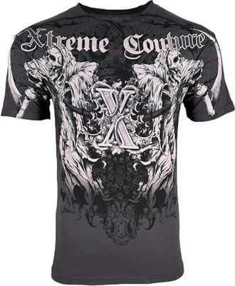 Xtreme Couture by Affliction T-shirt pour homme Rouge, charbon, Taille S