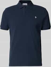 Review Modern Fit Poloshirt mit Logo-Stitching