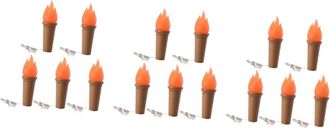 SOLUSTRE 3 S&auml;tze Lichterketten Aus Kork Nacht Lichter Flameless Kerzen Ladung Led Flaschenlampe Led Flaschenleuchte Flammenf&ouml;rmige Lichter Batteriebetriebene K