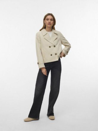 Vero Moda Allwetterjacke VMCHLOEMIA SHORT TRENCHCOAT GA NOOS