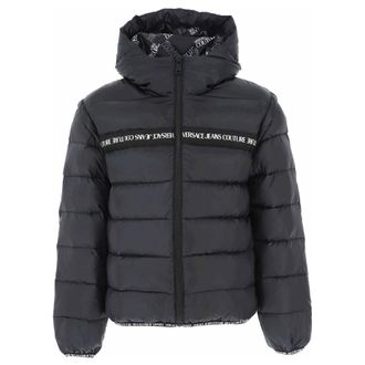 Versace Jeans Couture Marina Denim Daunenjacke - - Jackets - Herren - Schwarzk - 2XS