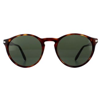 Persol Sonnenbrille 3092SM 901531 Havanna Gr&uuml;n
