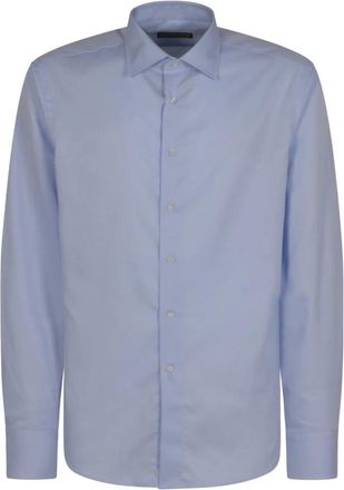 Canali Homme, Chemises, Bleu, Taille: XL Chemise coupe droite