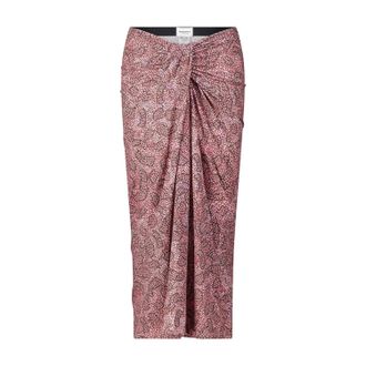 Isabel Marant Midi-Rock Jeldia mit Muster