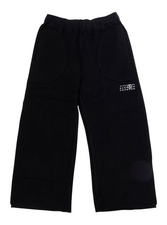 Maison Margiela Cotton Relaxed-Fit Trousers - Black
