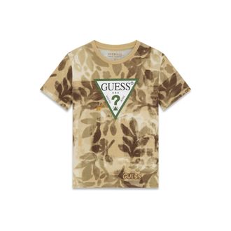 Guess T-Shirt L6GI03 K8HM4 Khakifarben Regular Fit