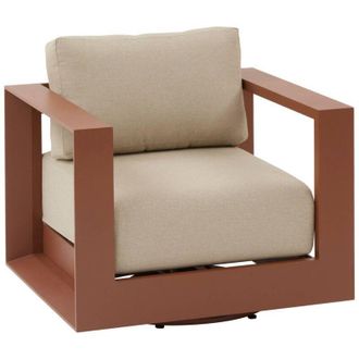 Hesperide Fauteuil de salon de jardin Allure acajou - Hesp&eacute;ride