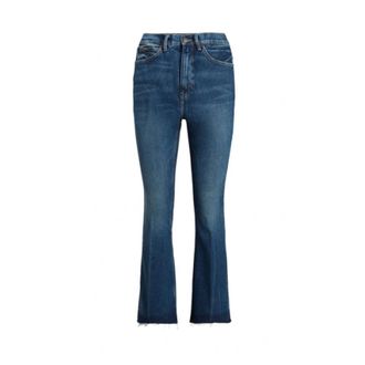 Polo Ralph Lauren Sharona Crop Flare Jeans - - Jeans - Damen - Blau - W32
