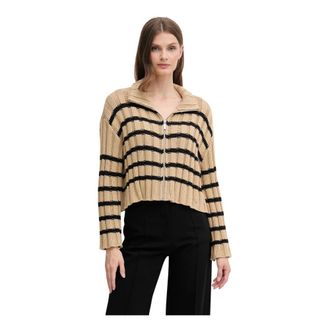 DKNY Dkny, Damen, Strickwaren, Braun, SGr&ouml;&szlig;e