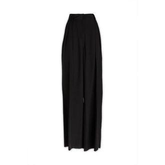 Ferragamo Wide Hosen - - Trousers - Damen - Schwarzk - XS