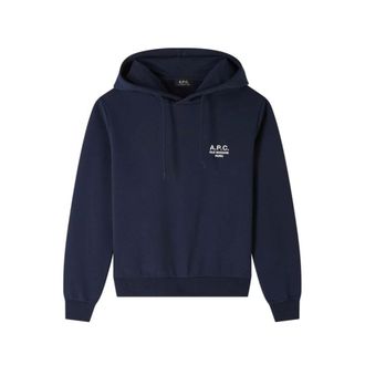 A.P.C. A.p.c., Femme, Sweatshirts et sweats &agrave; capuche, Bleu, Taille: 36 FR SweaT-shirt A.p.c. Couleur Bleu Marine