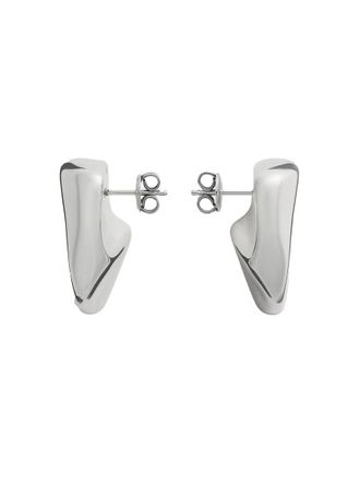 Bottega Veneta Prism Earrings - Silver