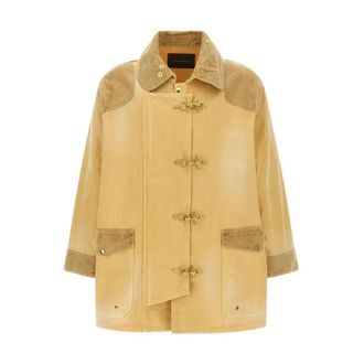 Wales Bonner Sierra Coat - - Coats - Herren - Gelb - M