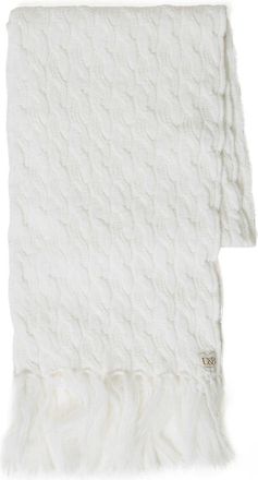 Twin-Set Gestrickter Schal - Wei&szlig;