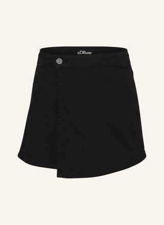 s.Oliver S.Oliver Red Jeansskort schwarz