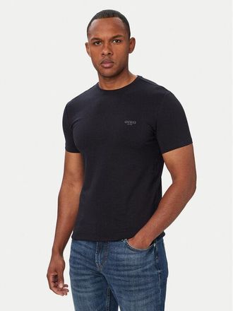 Guess T-Shirt M6YI24 K3728 Dunkelblau Extra Slim Fit