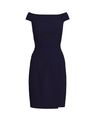Ralph Lauren CREPE OFF-THE-SHOULDER DRESS