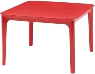 Scab Scab - Table de jardin, Table dappoint dextérieur - 60x60 - argo Rouge en Plastique design