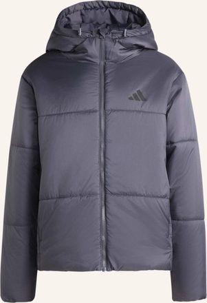 adidas Essentials Highloft Puffer Jacke, Isoliert grau
