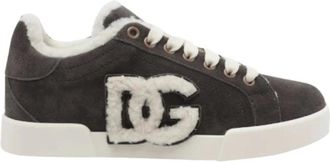 Dolce & Gabbana Portofino Sneakers - - Shoes - Damen - Braun - 38 1/2 EU