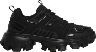 Steve Madden Prize Sneaker f&uuml;r Damen, Niedrig geschnitten (Schwarz)