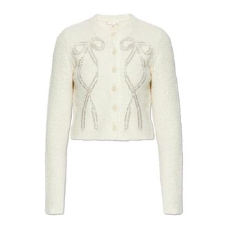 LoveShackFancy Cardigan Leocadia - - Knitwear - Damen - Beige - M