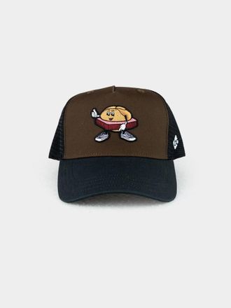Bavarian Caps Cap Cap Mr. Leberkas - braun (Curved)