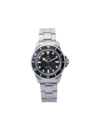 Tudor montre Oyster Submariner 40 mm pre-owned (1968) - Noir