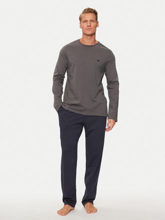 Emporio Armani Pyjama 111791 4F567 28844 Grau Regular Fit