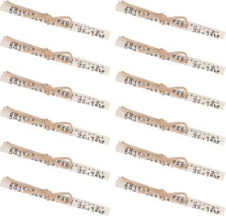 Soimiss VANZACK 20 St&uuml;ck J&uuml;dische Segensschriftrollen 76cm Vorgerollt Bedrucktes Hebr&auml;isches Papier T&uuml;rsegenrolle f&uuml;r Religi&ouml;se Tradition und Spirituellen Geb