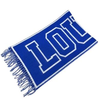 Louis Vuitton Pre-owned Cachemire foulards - Homme - Pre-owned - Bleu - Taille: ONE Size