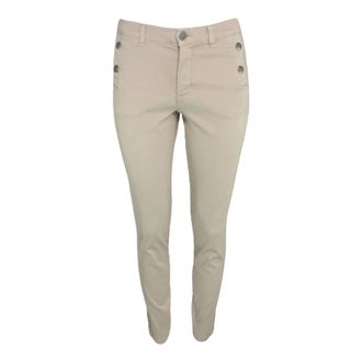 2-Biz Neuer Kitt - Stilvoll und Trendy - - Trousers - Damen - Beige - XL